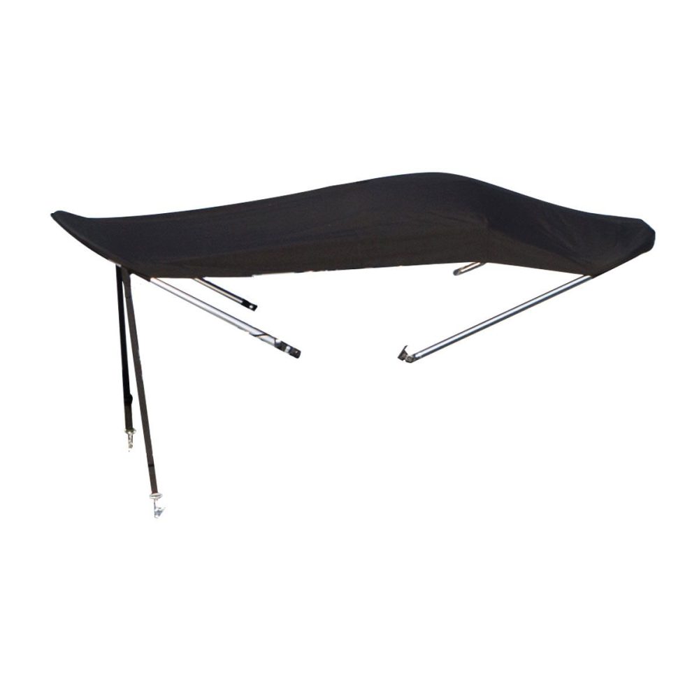 Tower-Mounted Bimini (Black) - seastorm-boat.com
